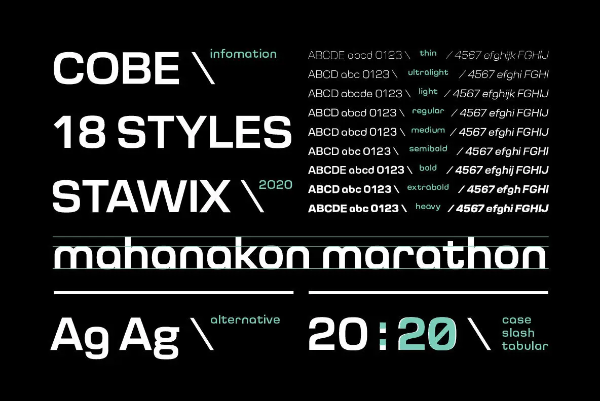 Cobe Font - YouWorkForThem