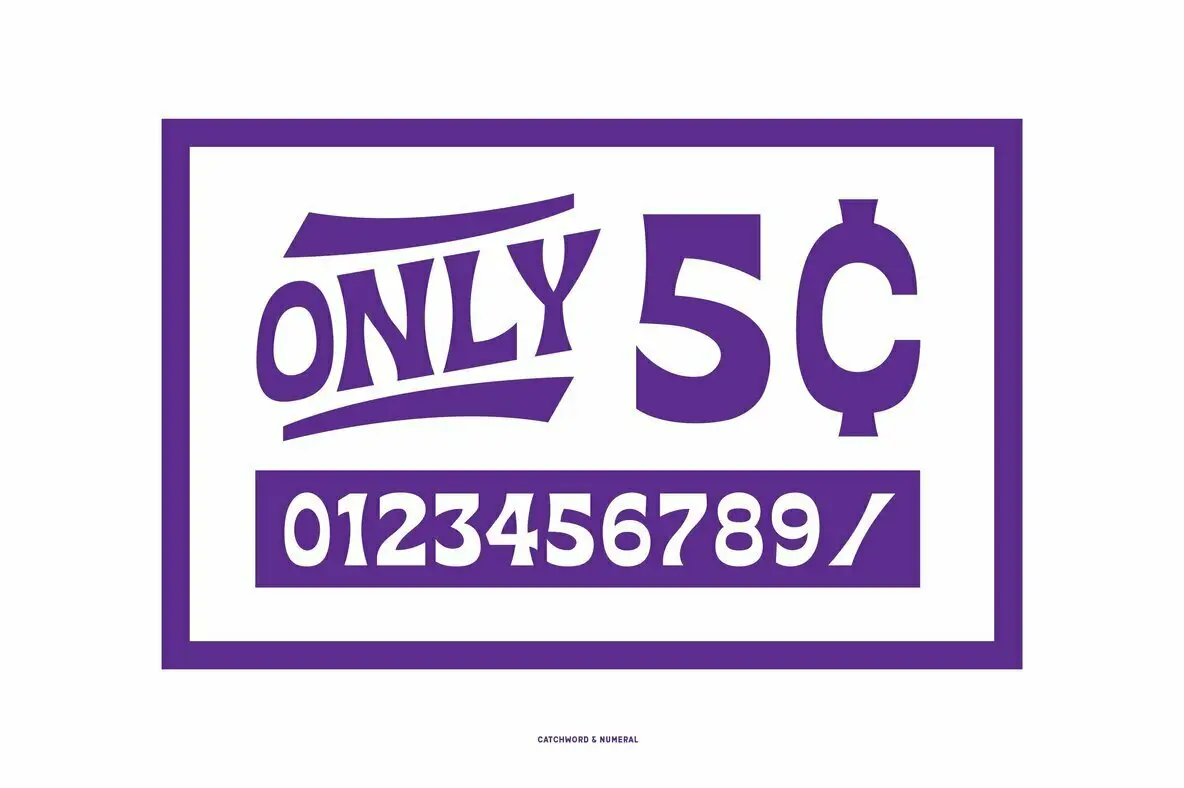 Flatface Sours Font - FontPath