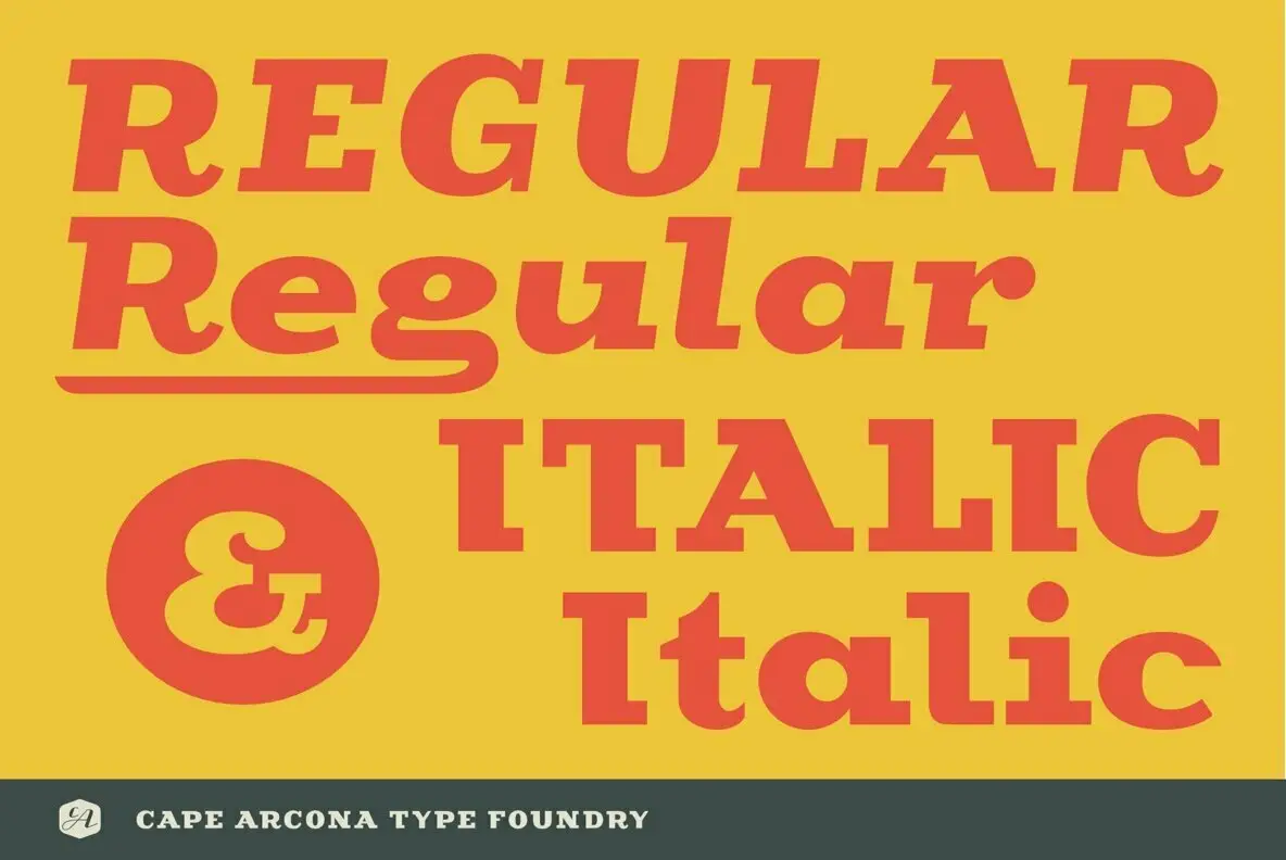 CA CapeRock Font - YouWorkForThem