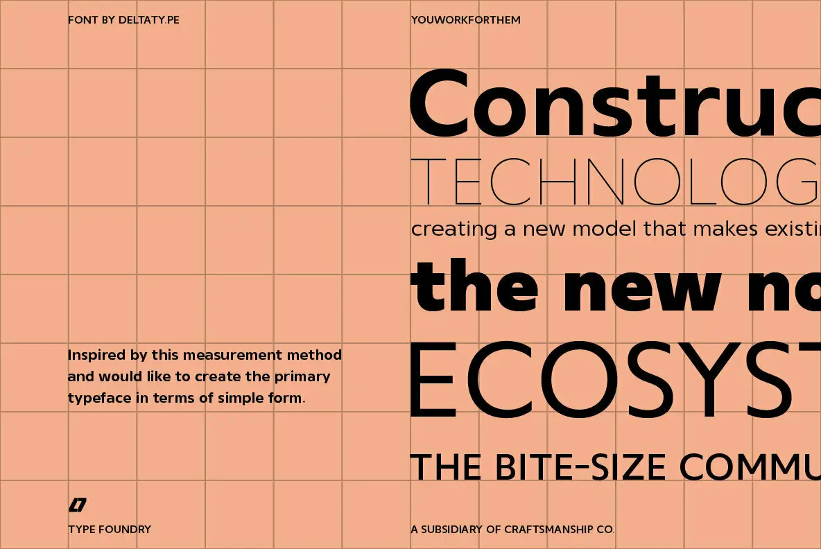 Mero Font - YouWorkForThem