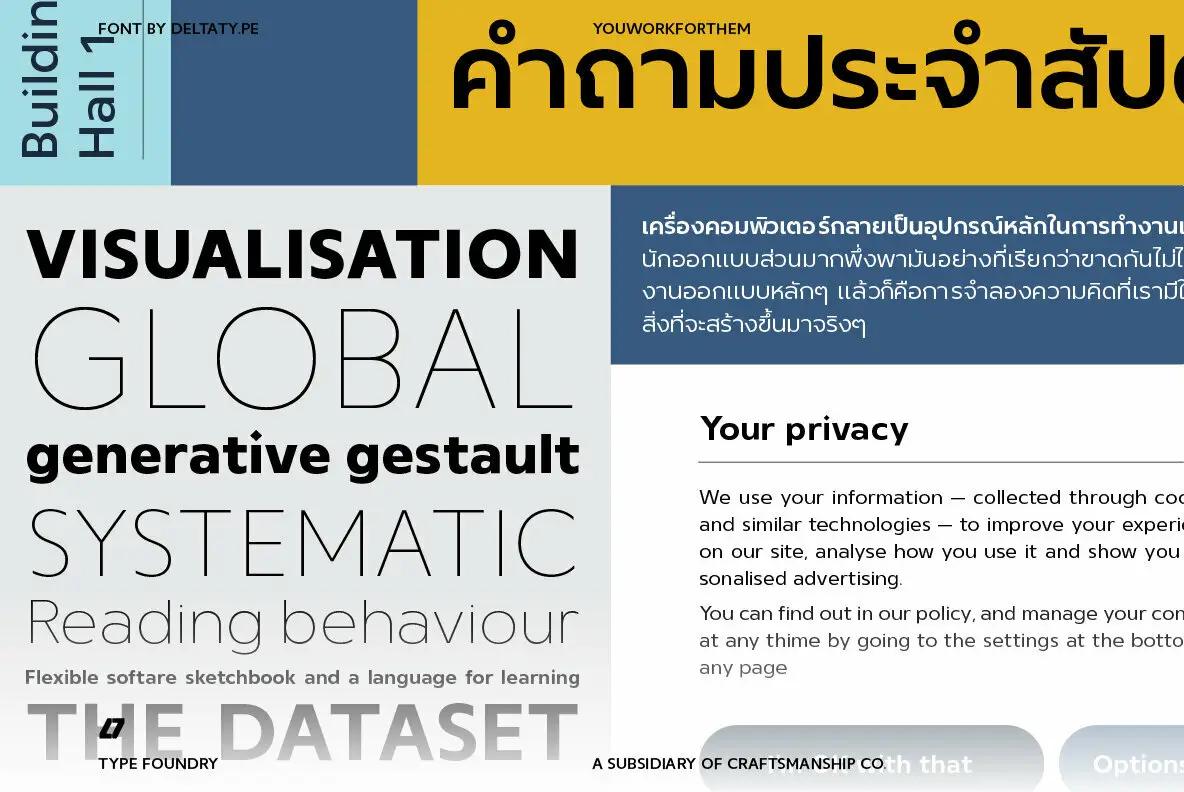 Mero Thai Font - FontPath