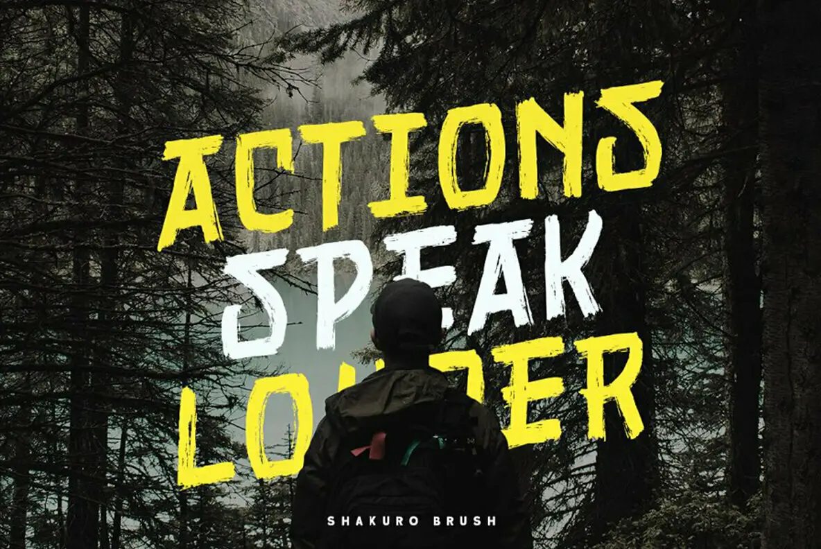 Shakuro Brush Font - YouWorkForThem