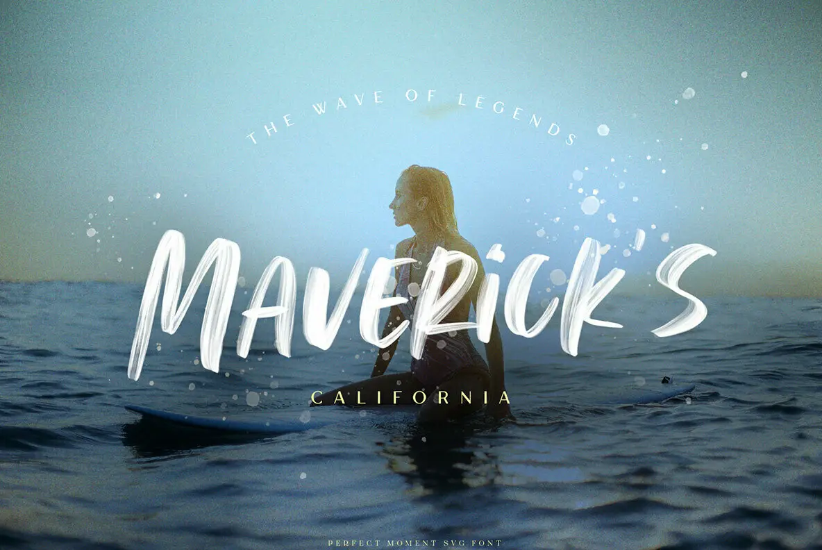 Perfect Moment SVG Font - FontPath