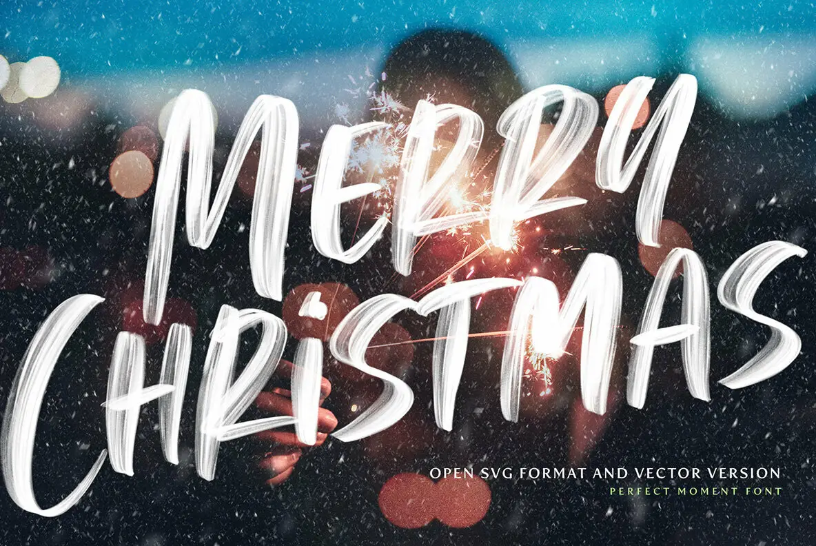 Perfect Moment SVG Font - FontPath