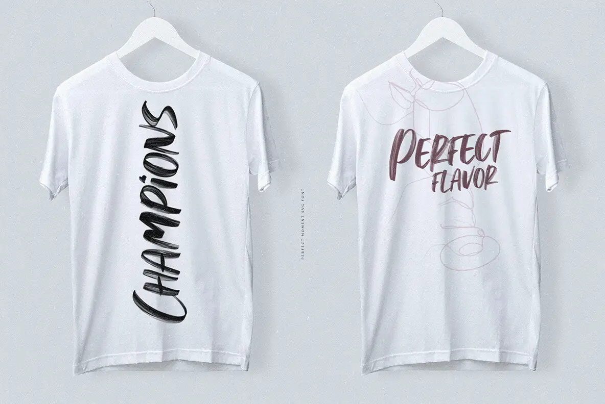 Perfect Moment SVG Font - FontPath