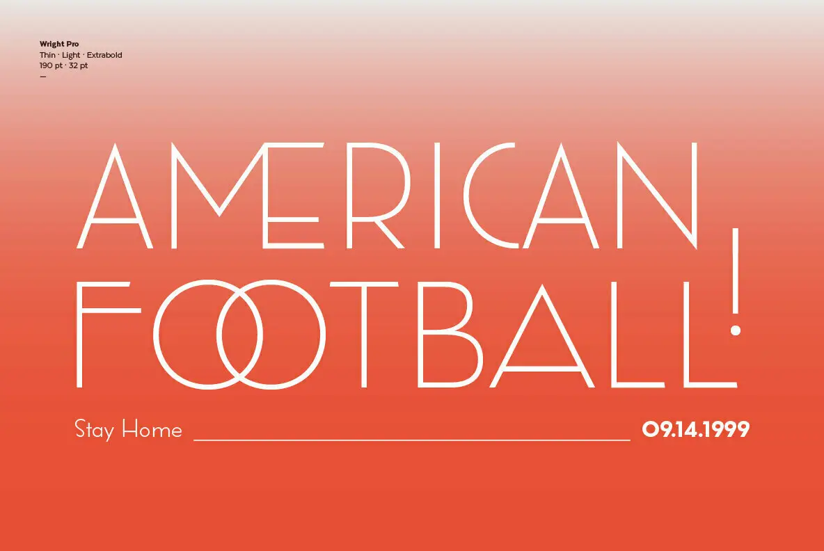 Wright Font - YouWorkForThem