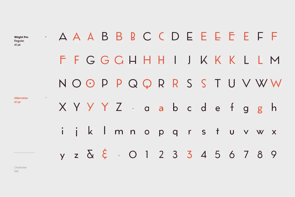 Wright Font - YouWorkForThem