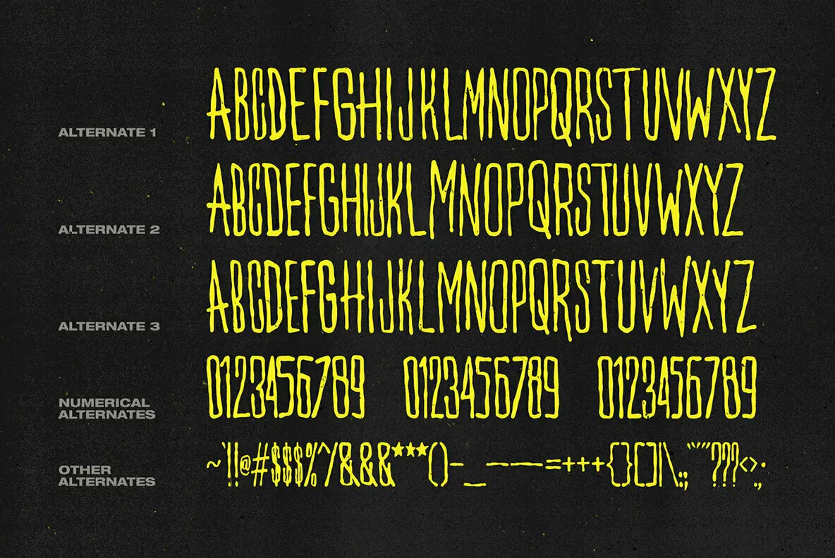 Villain Font - YouWorkForThem