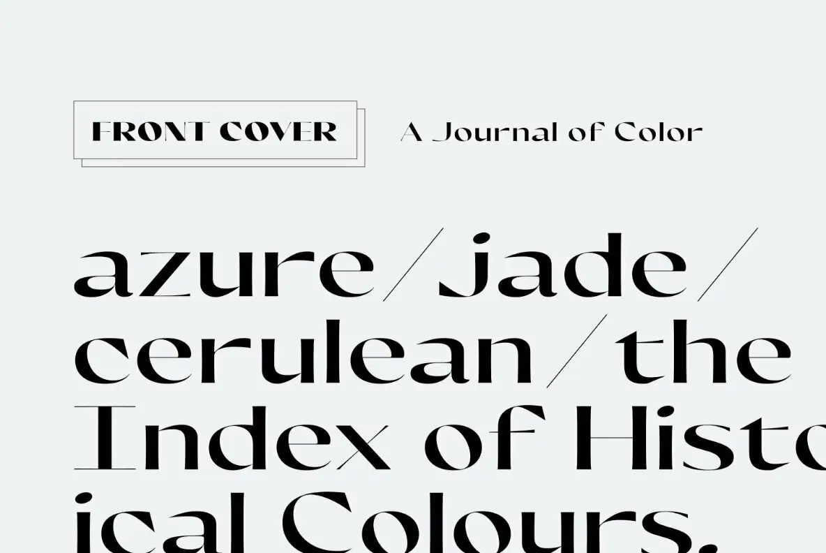 Olivette CF Font - YouWorkForThem