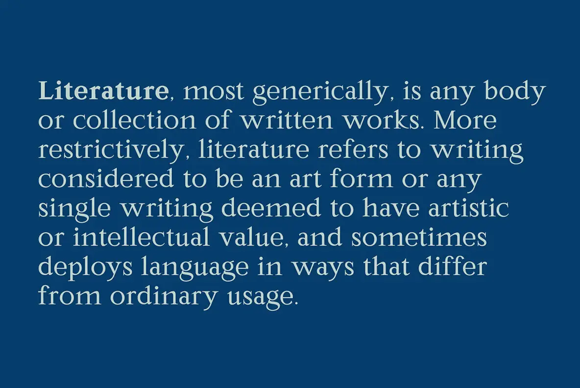 The Broads Font - FontPath