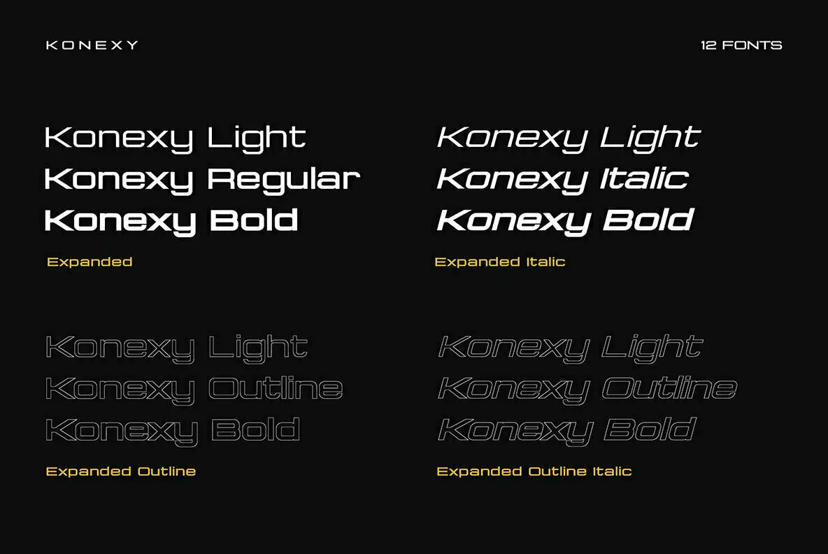 Konexy Font - FontPath