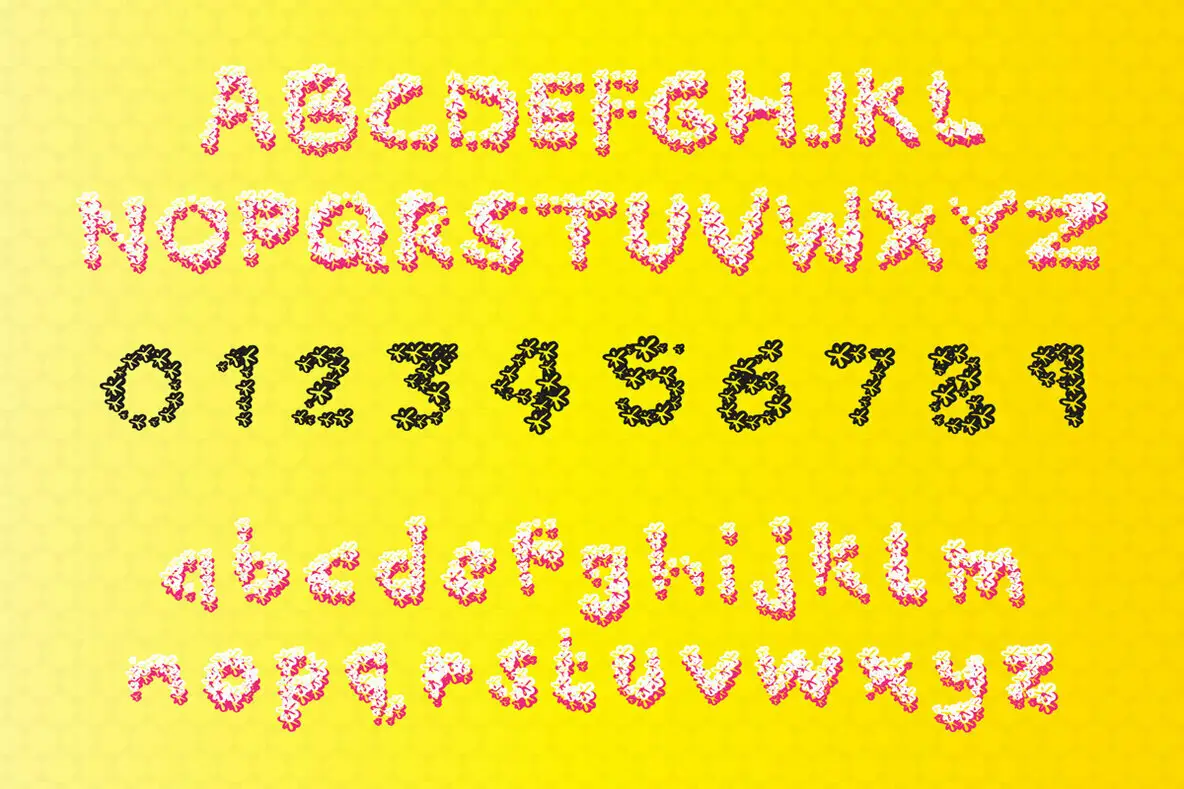 Flower Power Font - YouWorkForThem