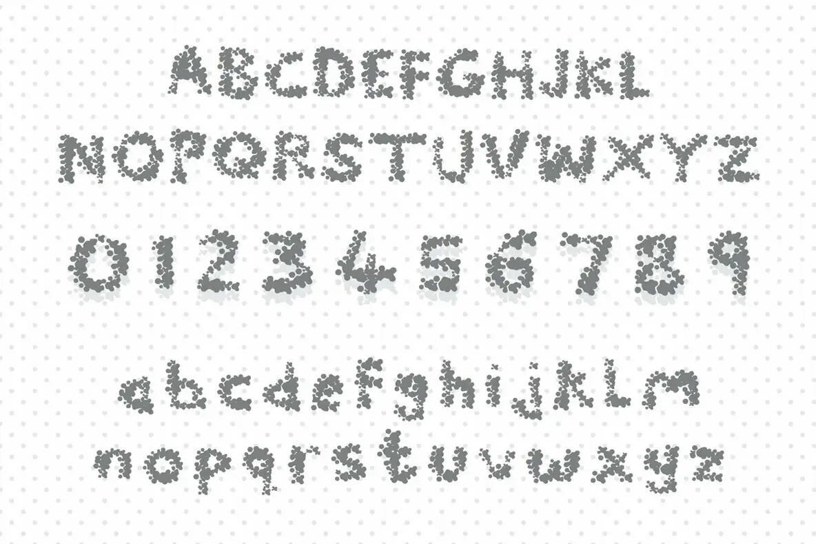 Half Tone Font - FontPath