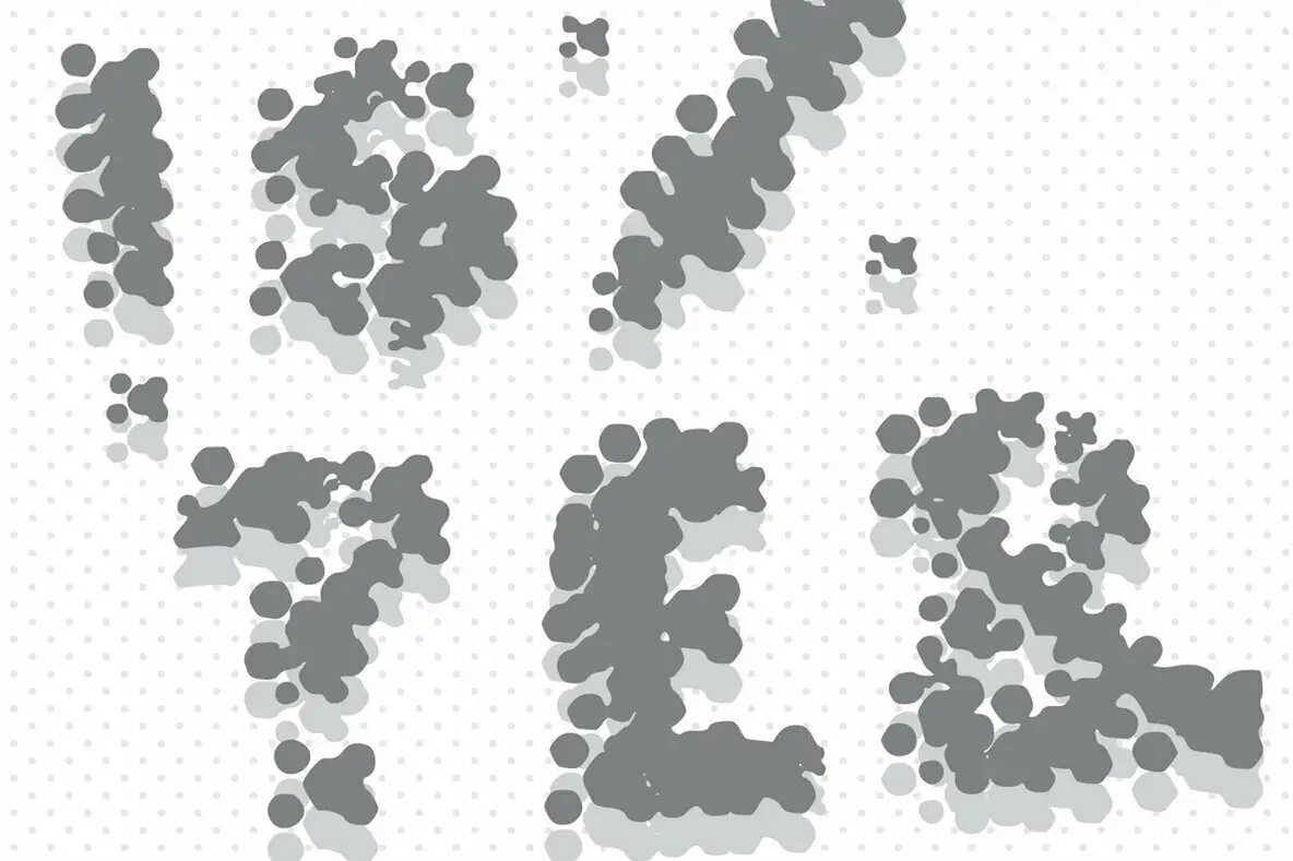 Half Tone Font - FontPath
