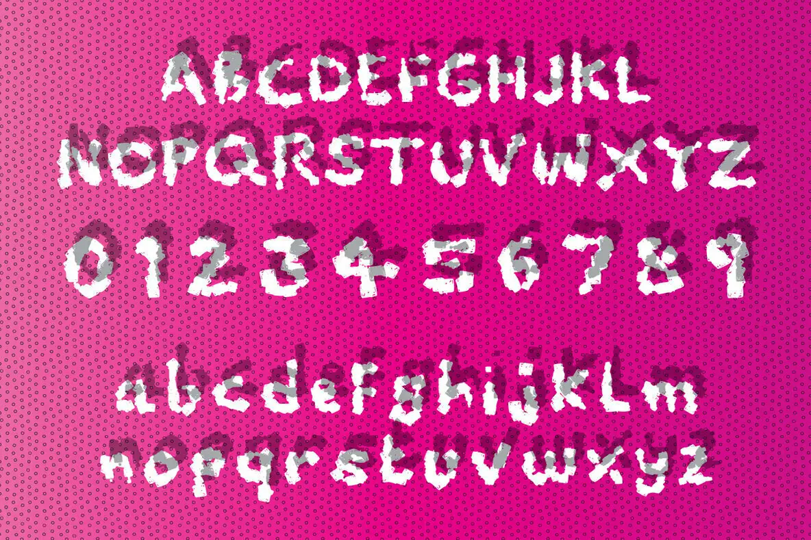 Print Blocks Font - FontPath