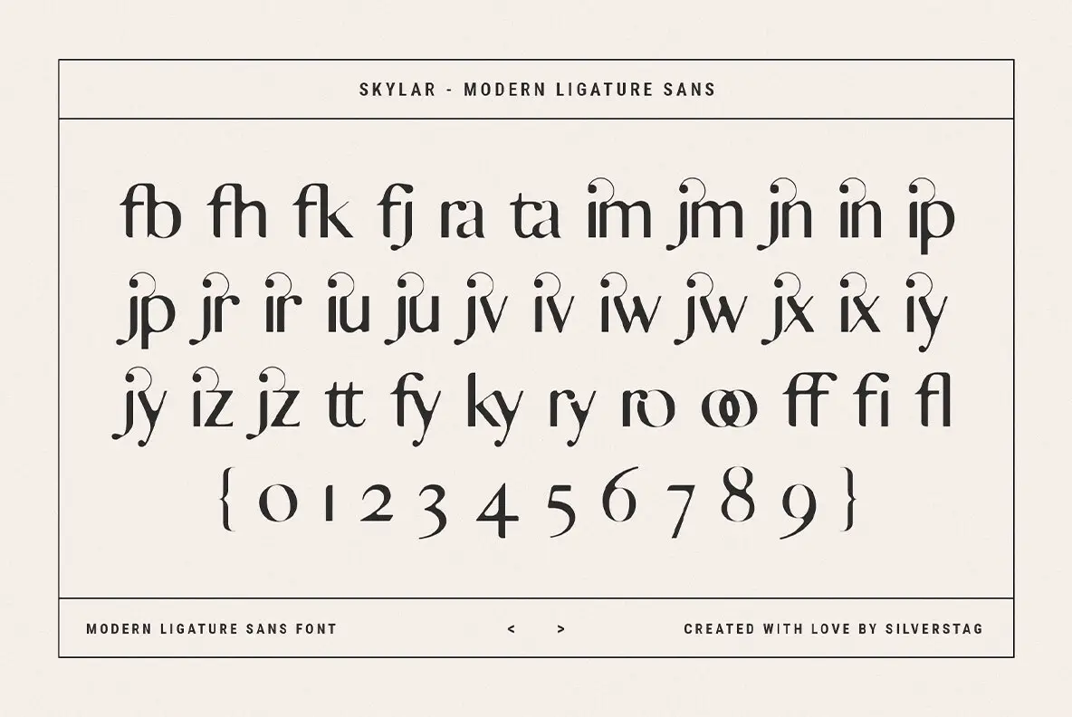 Skylar Sans Font - YouWorkForThem