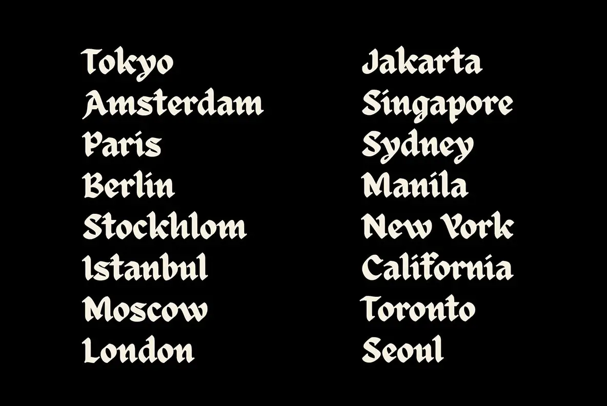 ED Celandine Font - YouWorkForThem