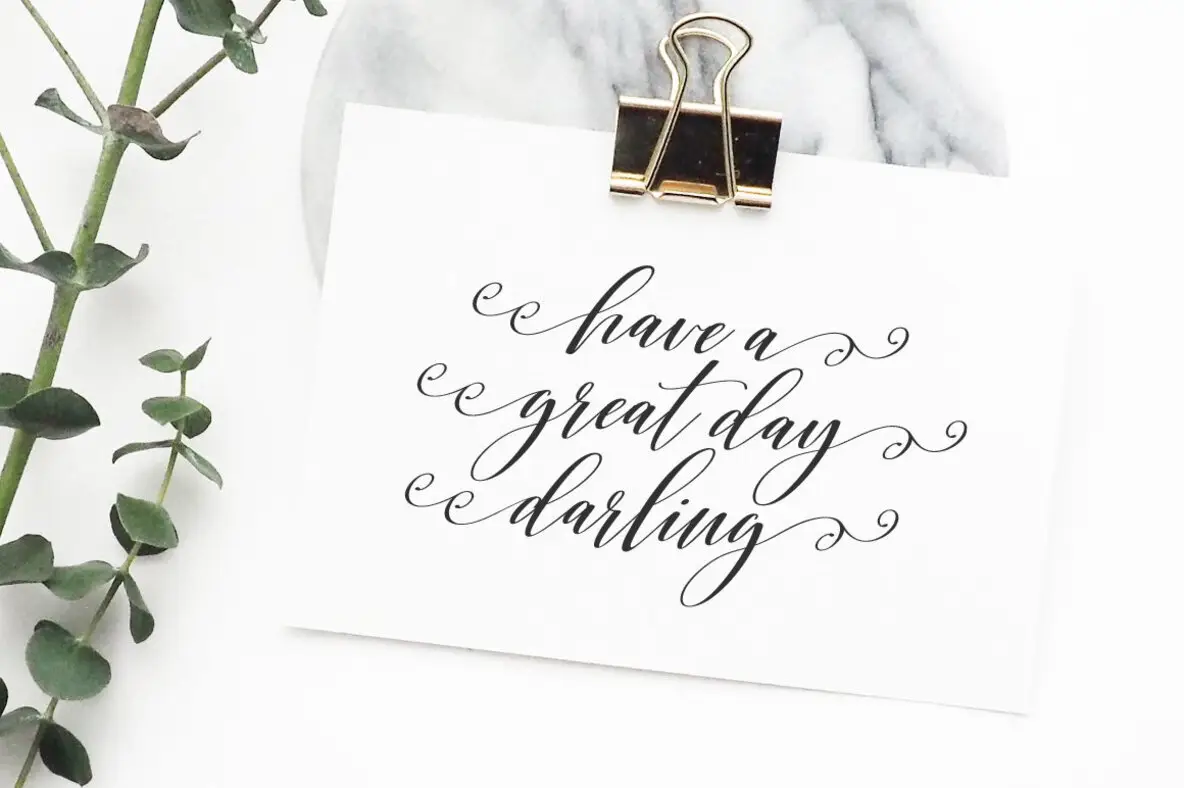 Shington Script Font - FontPath