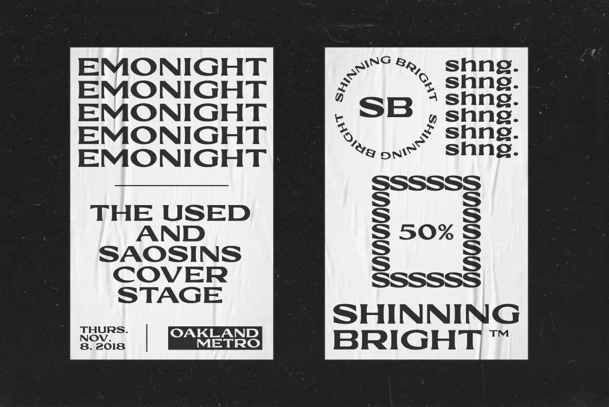 SHIRENS Font - YouWorkForThem