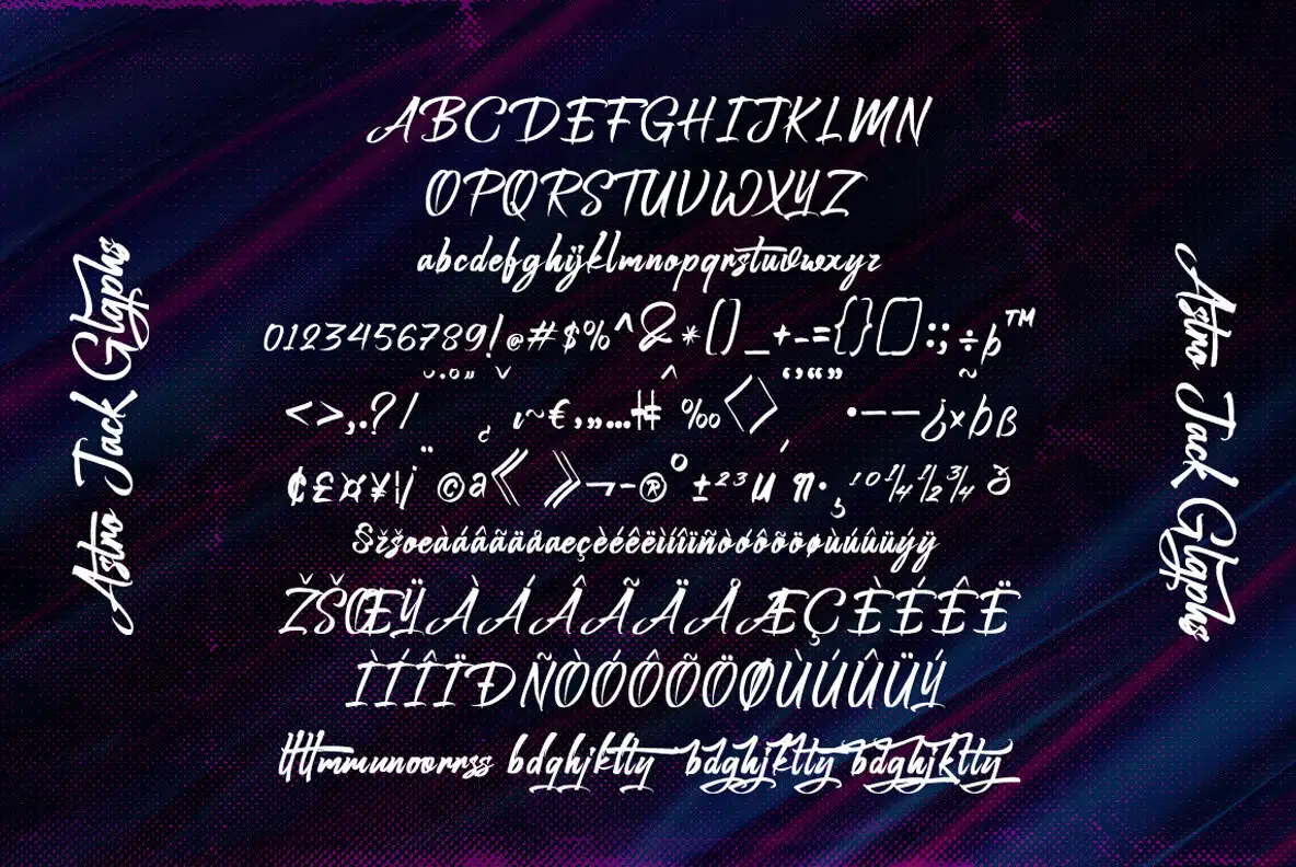 Astro Jack Font - YouWorkForThem