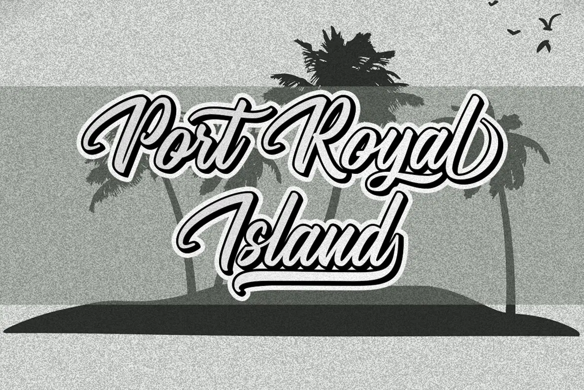 Megatype Script Font - YouWorkForThem