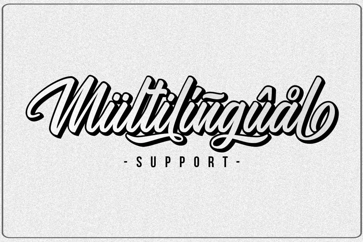 Megatype Script Font - YouWorkForThem