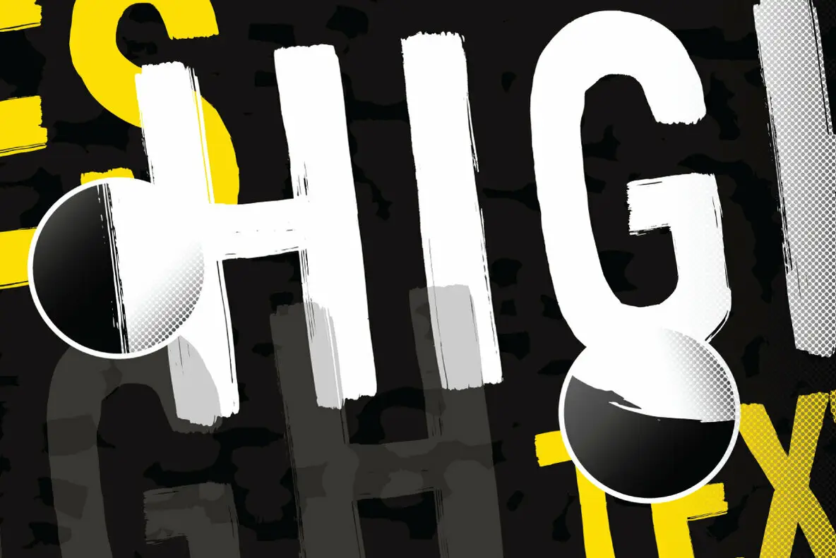 Flat Brush Font - FontPath