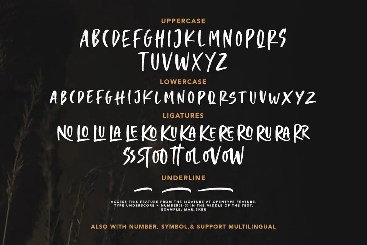 Crooked Hooks Font - YouWorkForThem