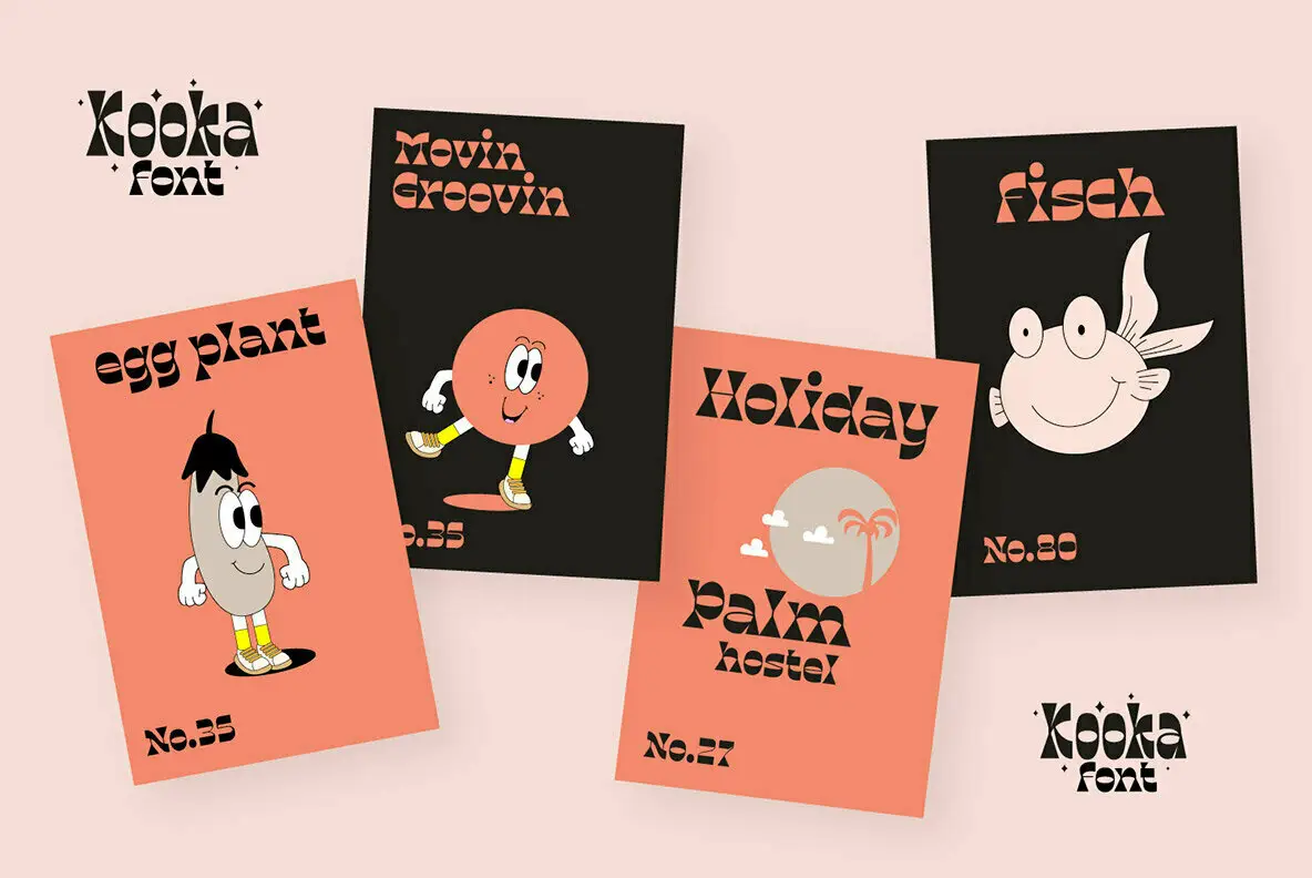 Kooka Font - YouWorkForThem