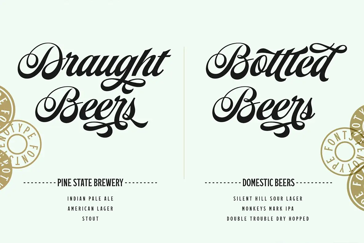 Grand Atlantic Font - YouWorkForThem