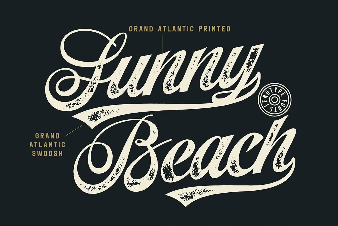 Grand Atlantic Font - FontPath