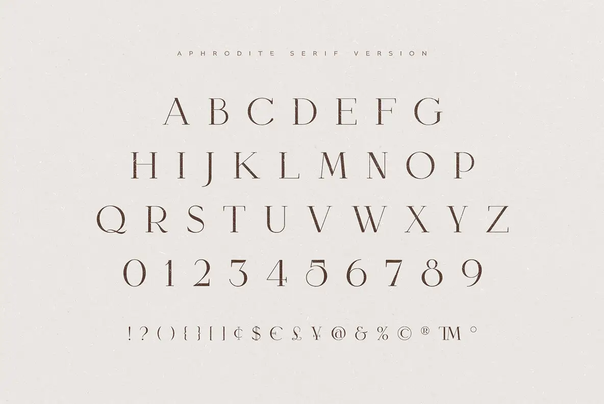 Aphrodite Font Duo - YouWorkForThem