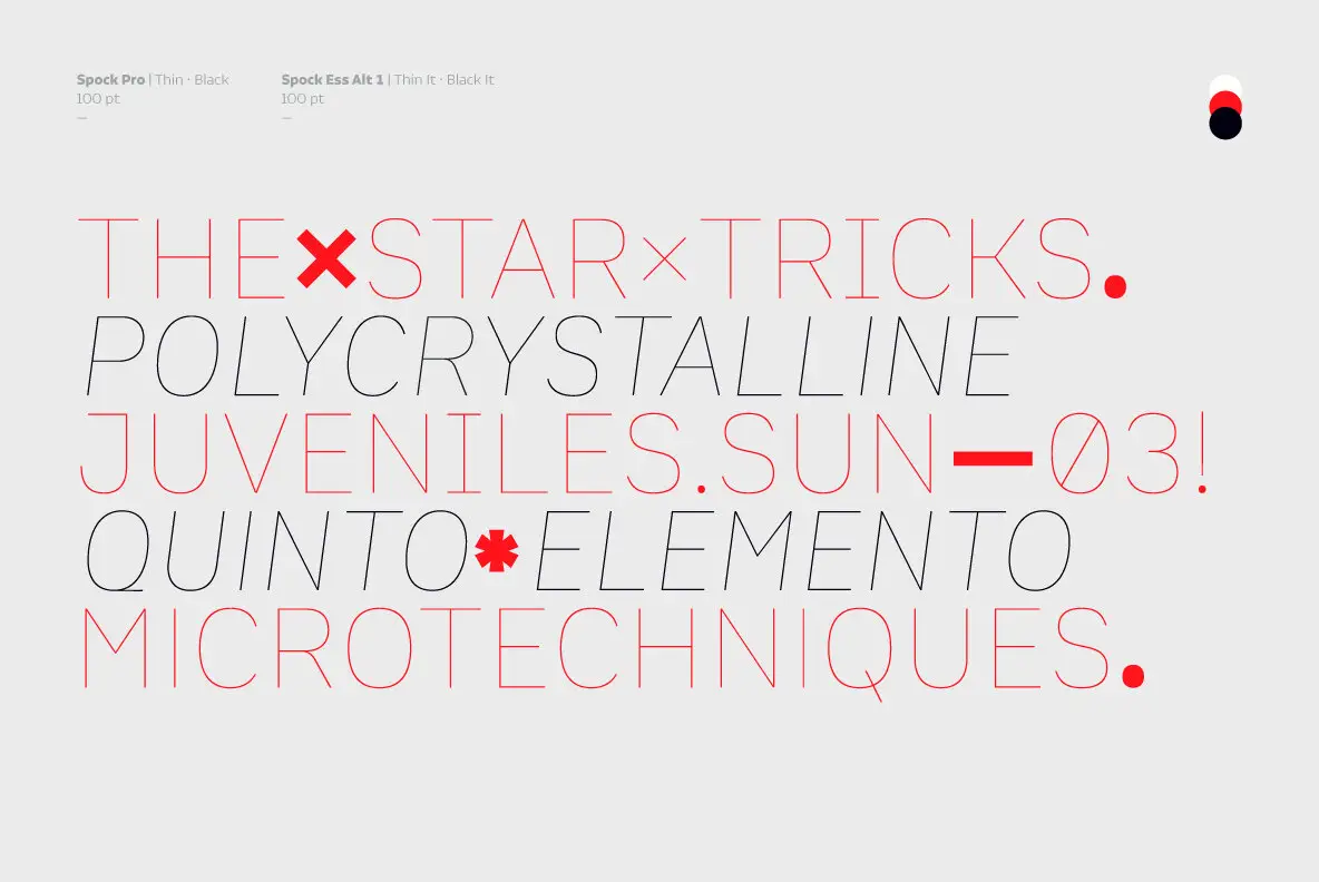 Spock Font - YouWorkForThem