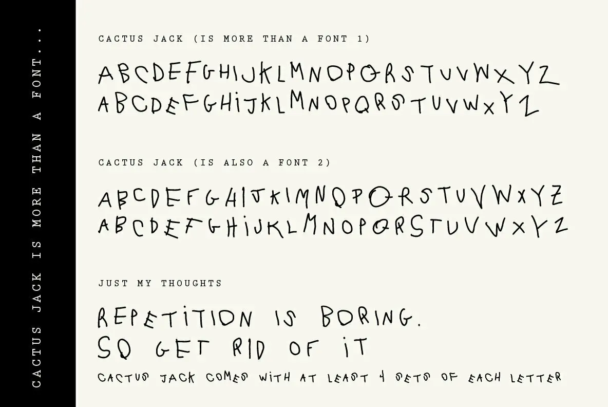 Cactus Jack Font - FontPath