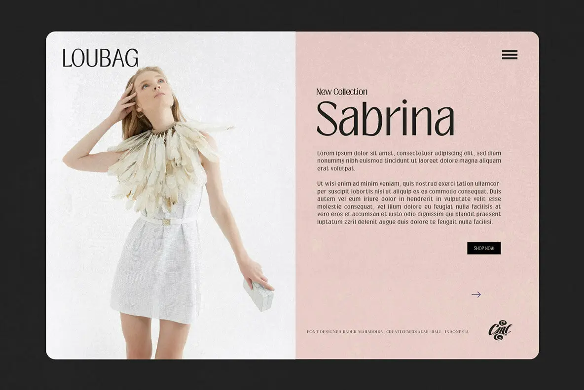 Loubag Font - YouWorkForThem