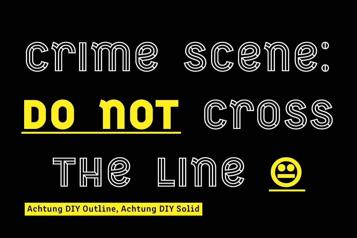 Achtung Font - FontPath