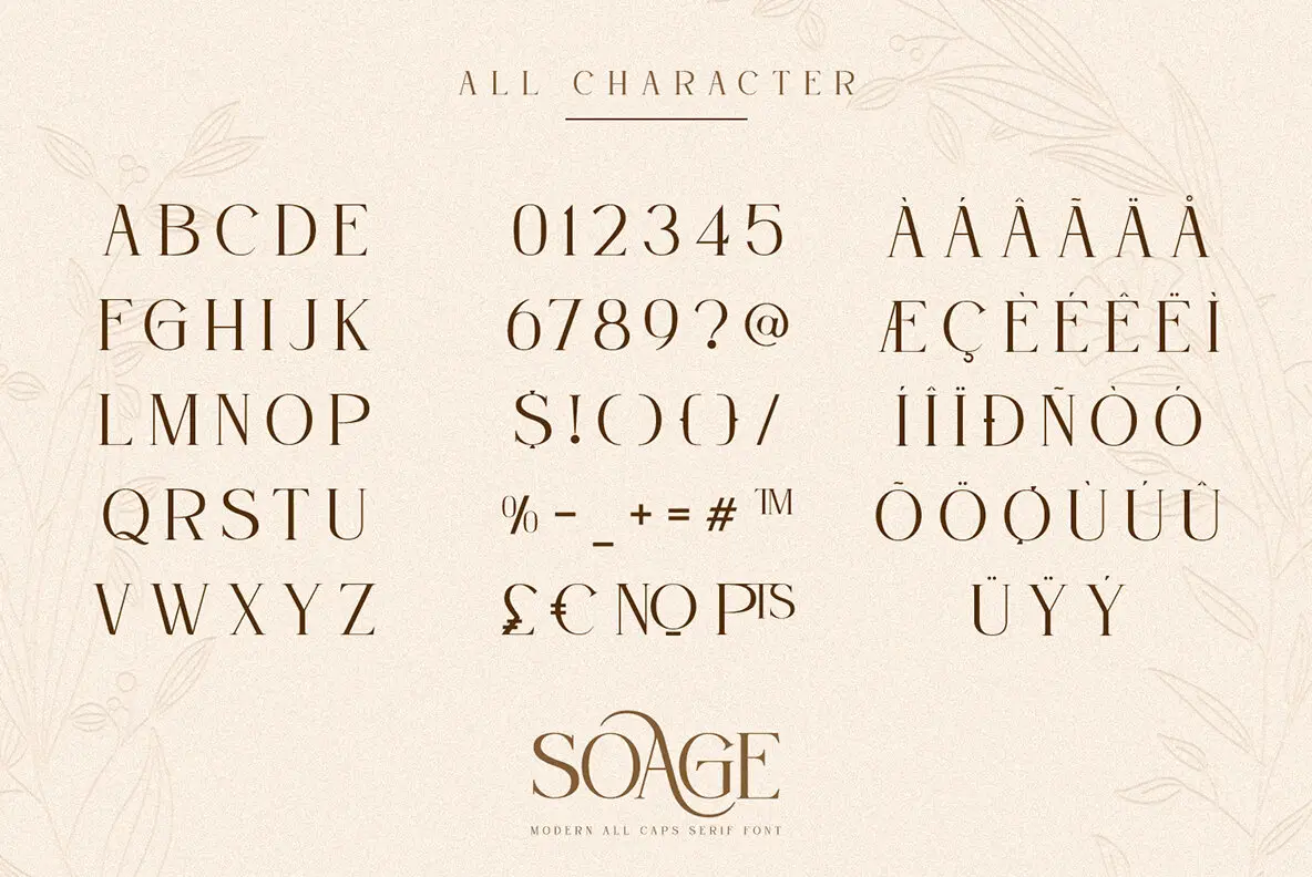 Soage Font - YouWorkForThem