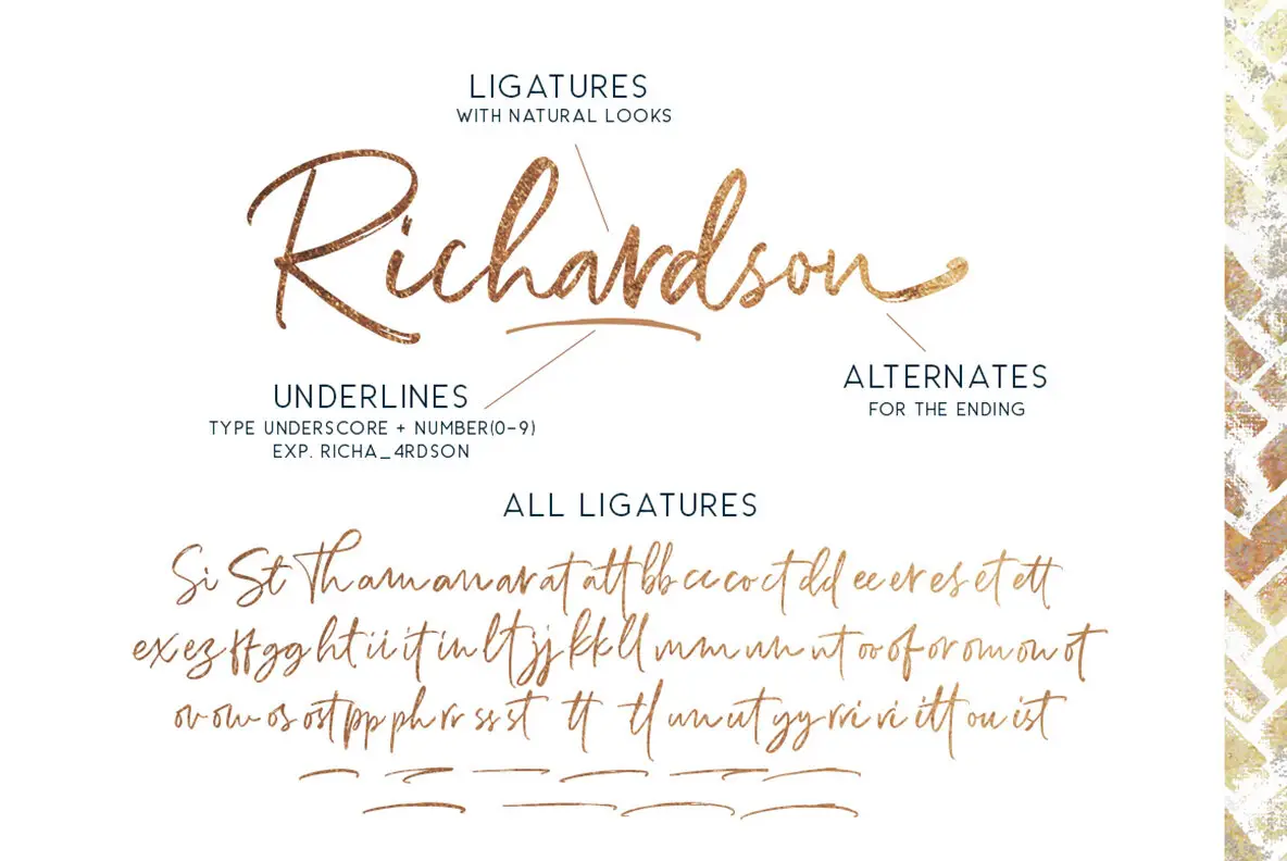 Richardson Font - YouWorkForThem