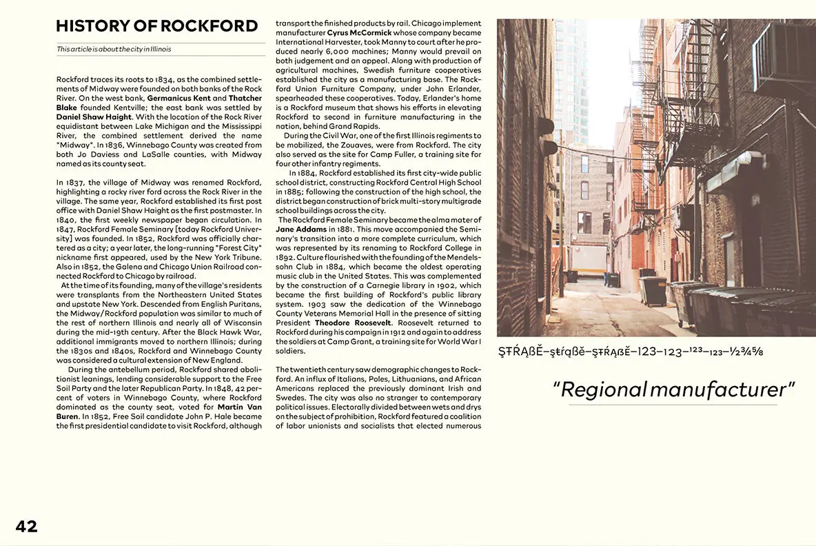 Rockford Sans Font - YouWorkForThem