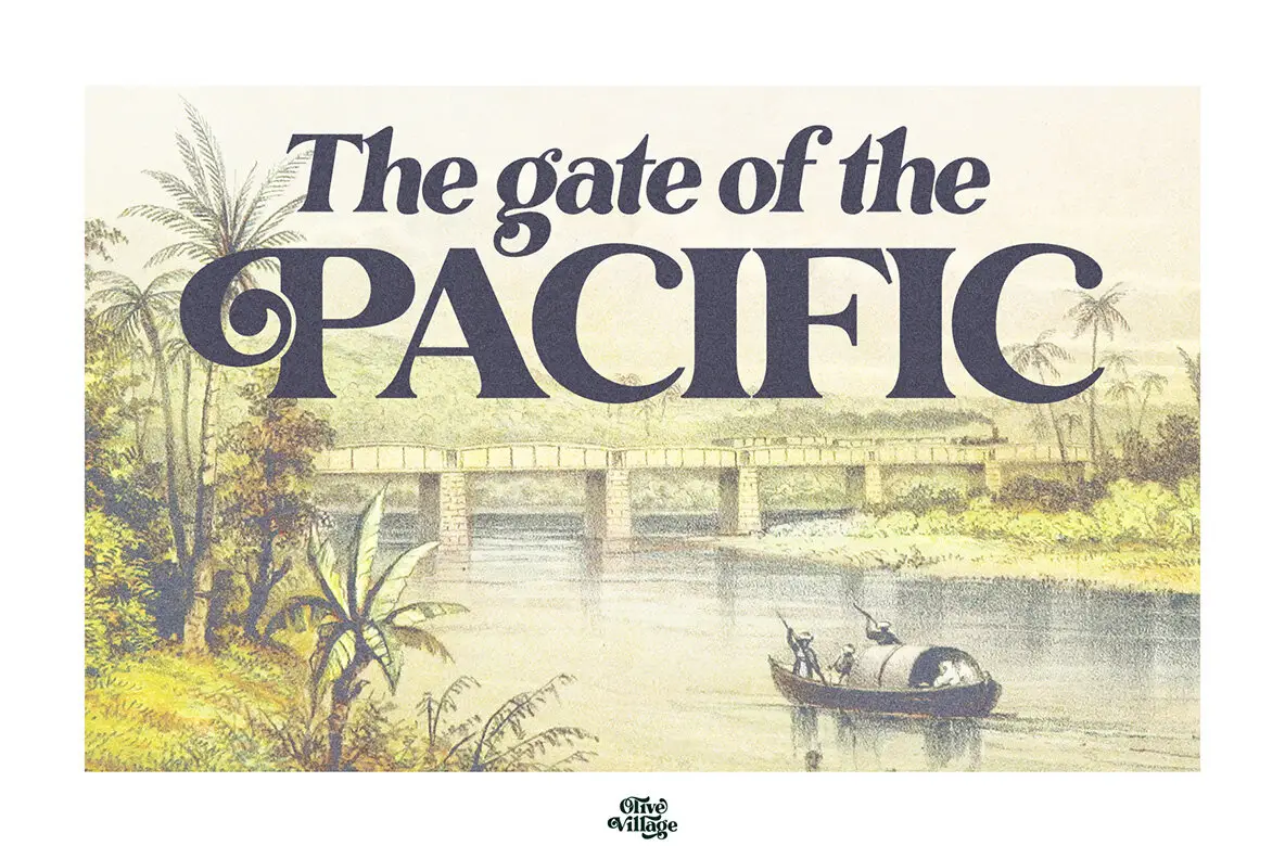 Olive Village Font - FontPath