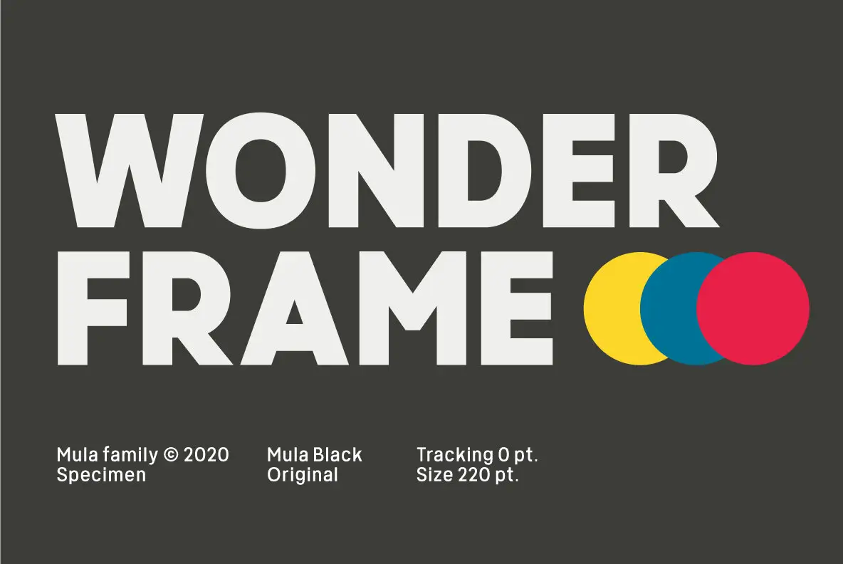 Mula Font - YouWorkForThem