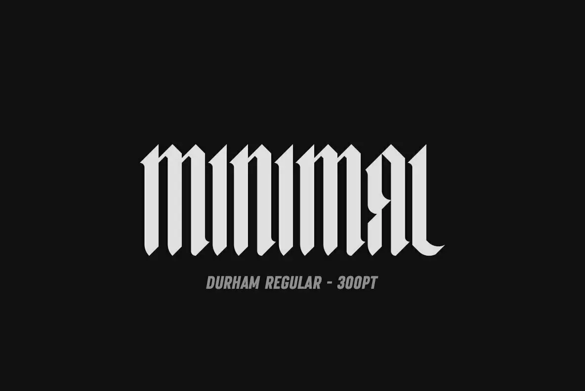 Durham Font - YouWorkForThem