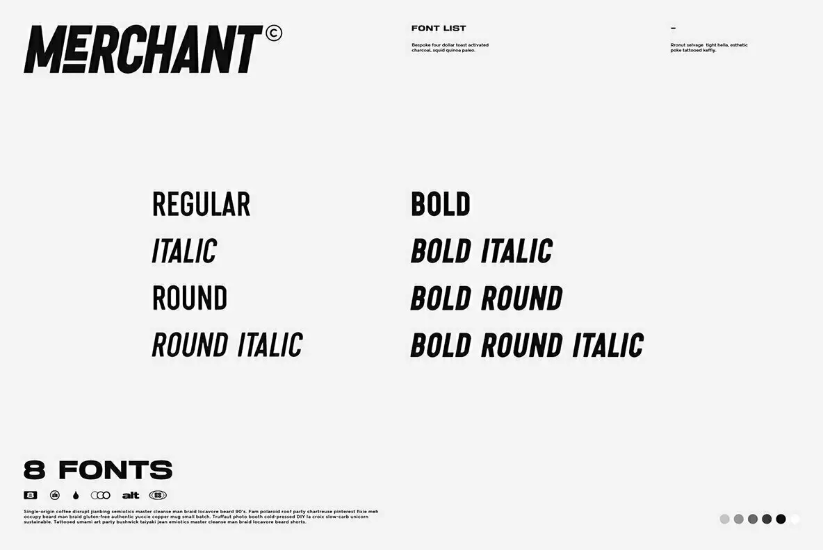Merchant Font - YouWorkForThem
