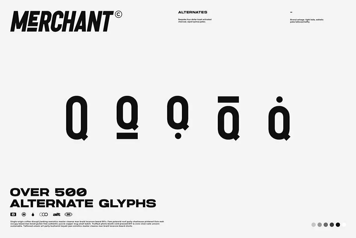 Merchant Font - YouWorkForThem