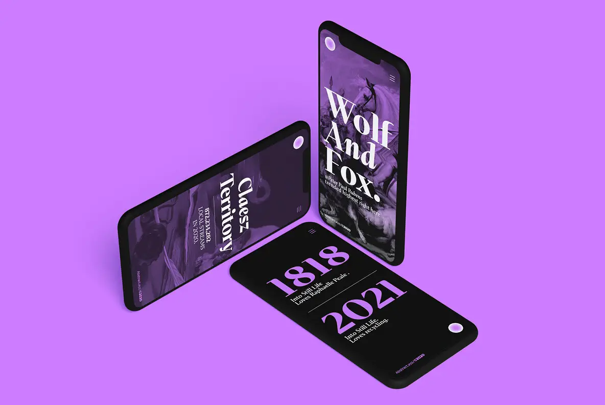 Abstract Font - YouWorkForThem