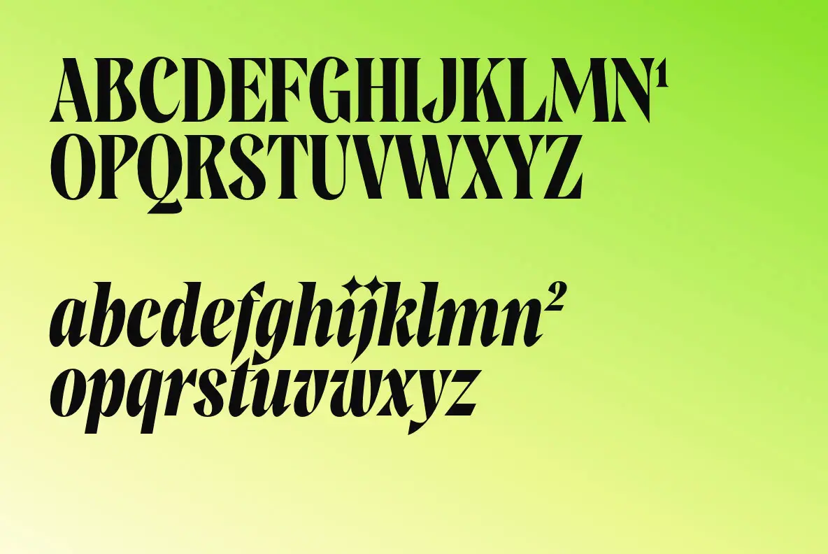 Mirtha Display Font - FontPath