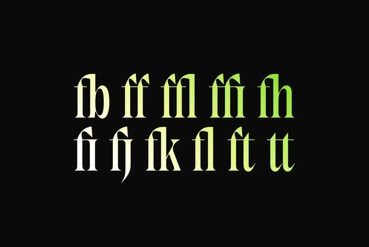 Mirtha Display Font - FontPath