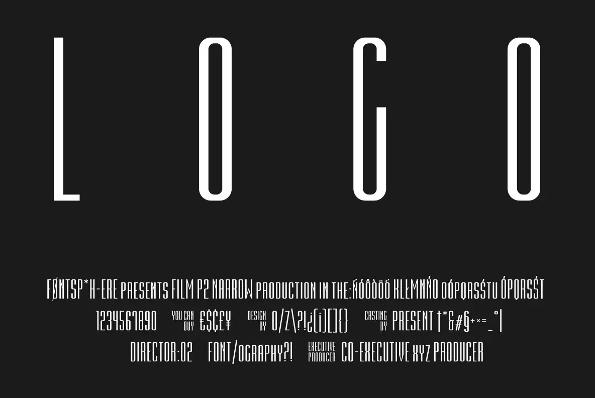 Film P2 Font - YouWorkForThem