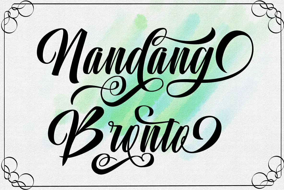 Unimate Script Font - FontPath
