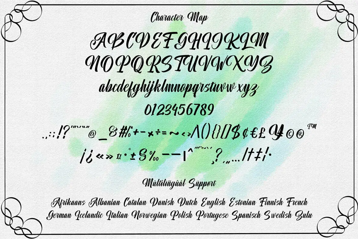 Unimate Script Font - FontPath
